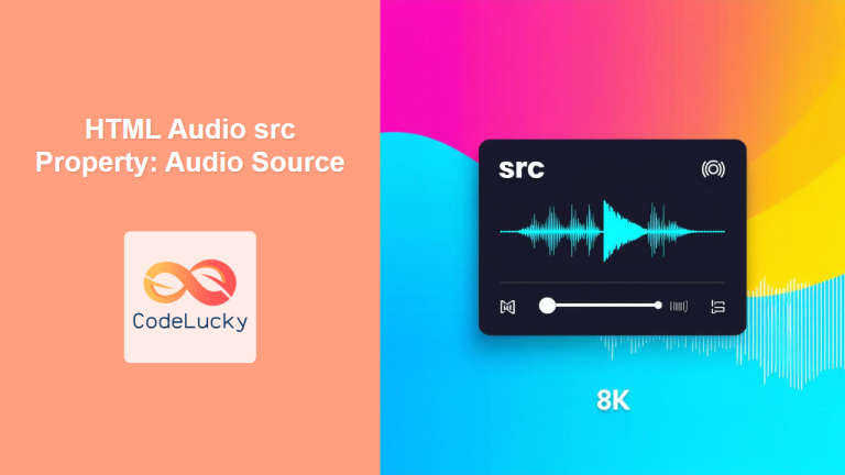Html Audio Embedding Sound Into Your Web Pages Codelucky