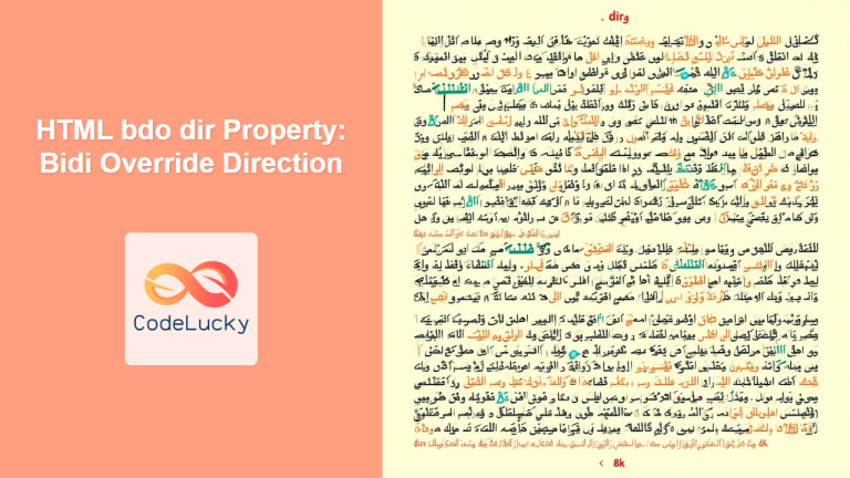 Css Direction Property Complete Guide To Ltr And Rtl Text Direction Codelucky