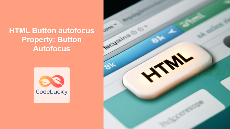 HTML Text autofocus Property: Text Input Autofocus - CodeLucky
