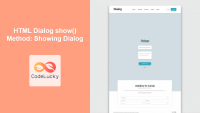 HTML Dialogs: Create Interactive Modal Windows with the Tag - CodeLucky