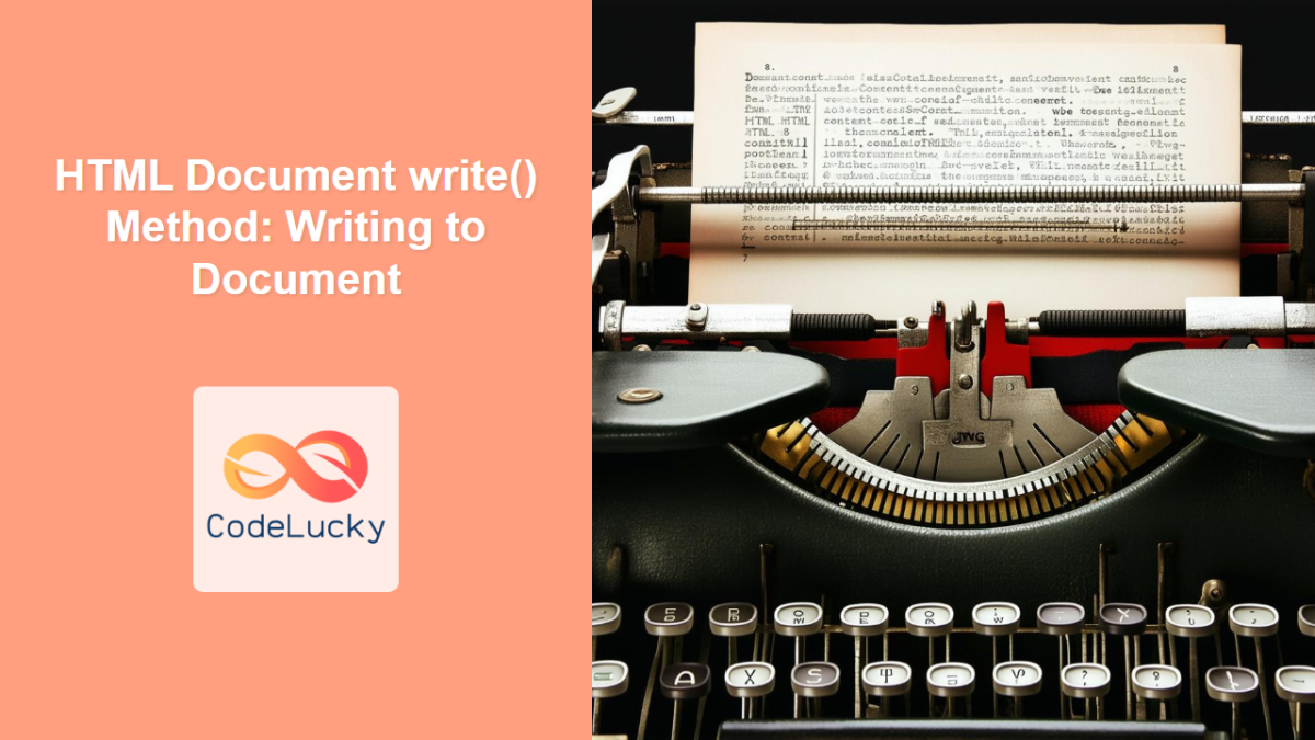 HTML Document createTextNode() Method: Creating Text Nodes - CodeLucky