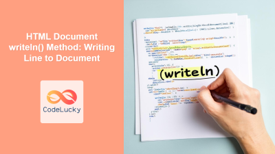 HTML Document execCommand() Method: Executing Editing Commands - CodeLucky
