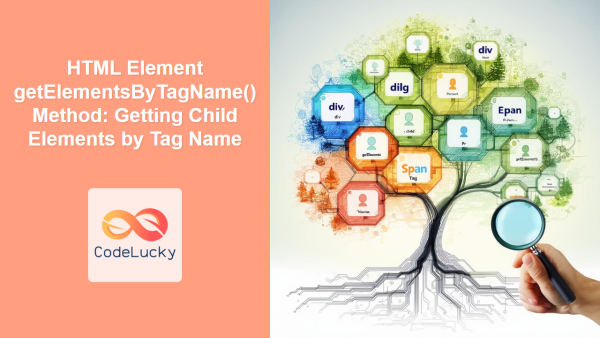 HTML Document getElementsByName() Method: Getting Elements by Name - CodeLucky