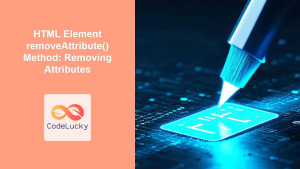 HTML Element getAttribute() Method: Getting Attribute Value - CodeLucky