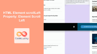 HTML Element scrollTop Property: Element Scroll Top - CodeLucky