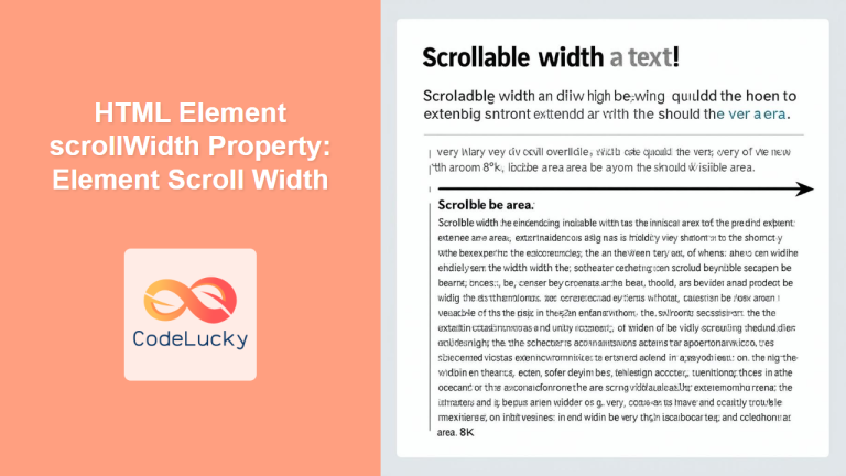 CSS Overflow Property: Complete Guide to Visible, Hidden, Scroll & Auto Values - CodeLucky
