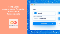 HTML Text autocomplete Property: Text Input Autocomplete - CodeLucky
