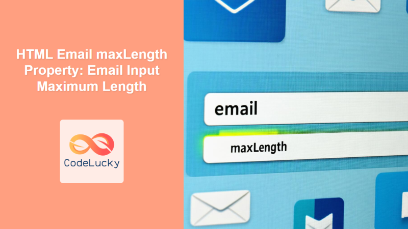HTML Text maxLength Property: Text Input Maximum Length - CodeLucky