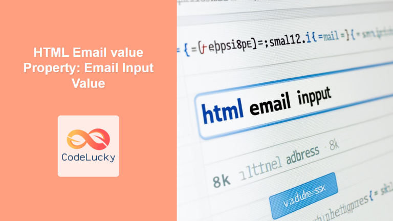 HTML Email pattern Property: Email Input Pattern - CodeLucky