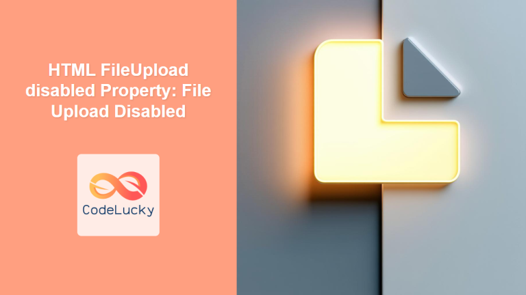 HTML FileUpload accept Property: Specify Accepted File Types - CodeLucky