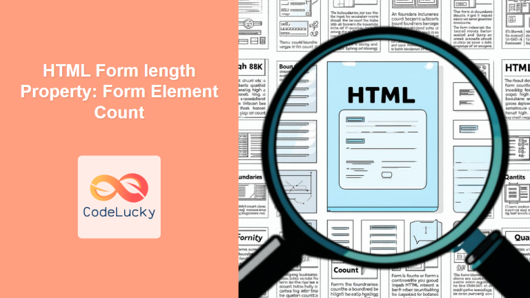 HTML Document forms Collection: Accessing Form Elements - CodeLucky