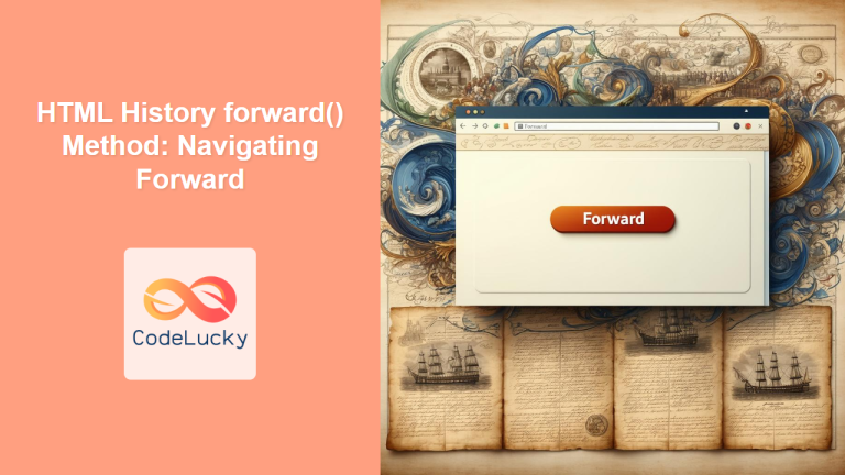 JavaScript History Object: Browser History Manipulation - CodeLucky