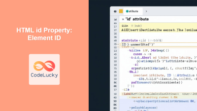 HTML Anchor id Property: Element ID - CodeLucky