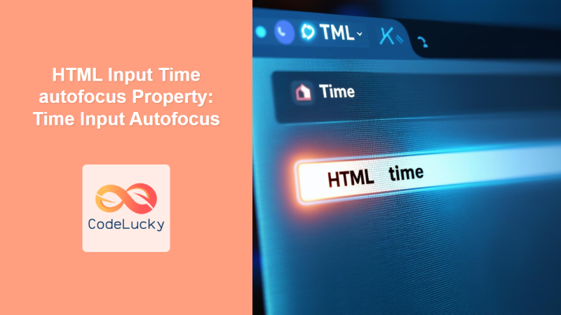 Html Text Autofocus Property Text Input Autofocus Codelucky 1825