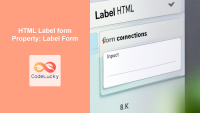 HTML Label htmlFor Property: Label For - CodeLucky