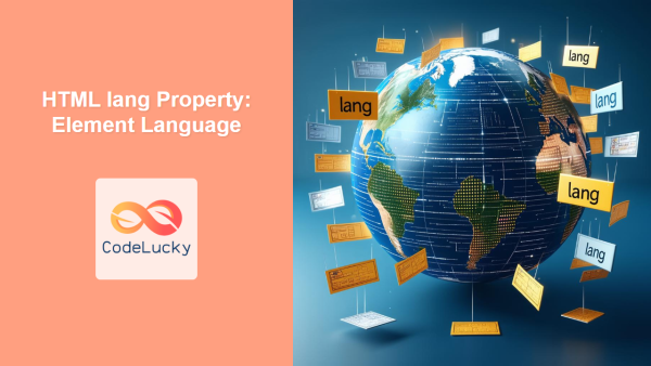 HTML lang Property: Element Language - CodeLucky