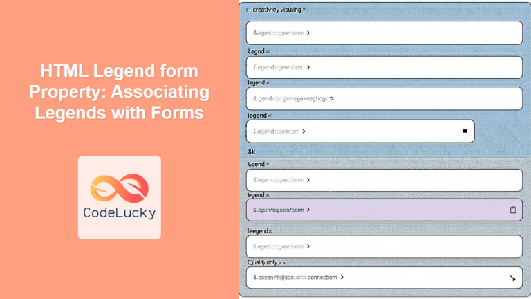 HTML Legend: Defining Captions for Fieldsets - CodeLucky