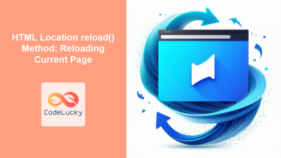 HTML Location reload() Method: Reloading Current Page - CodeLucky