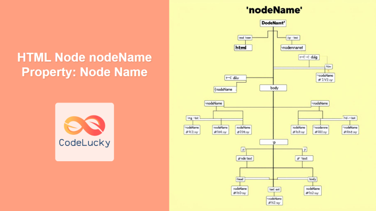 HTML Node nodeType Property: Understanding Node Types - CodeLucky