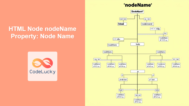 HTML Node nodeName Property: Node Name - CodeLucky