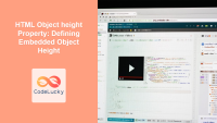 HTML Iframe height Property: Iframe Height - CodeLucky