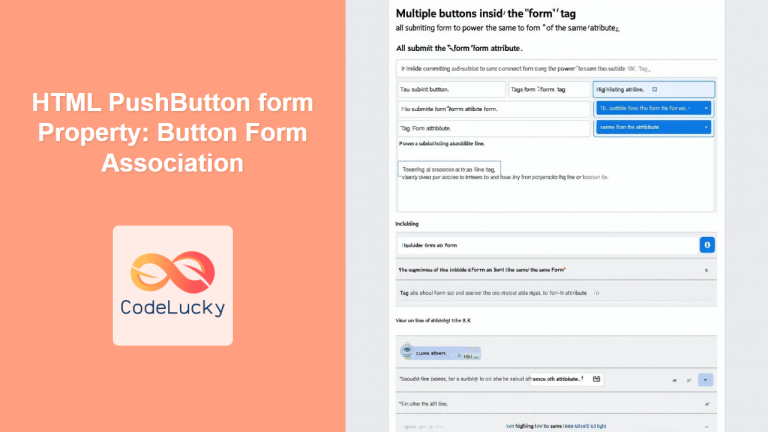 HTML Submit form Property: Submit Button Form - CodeLucky