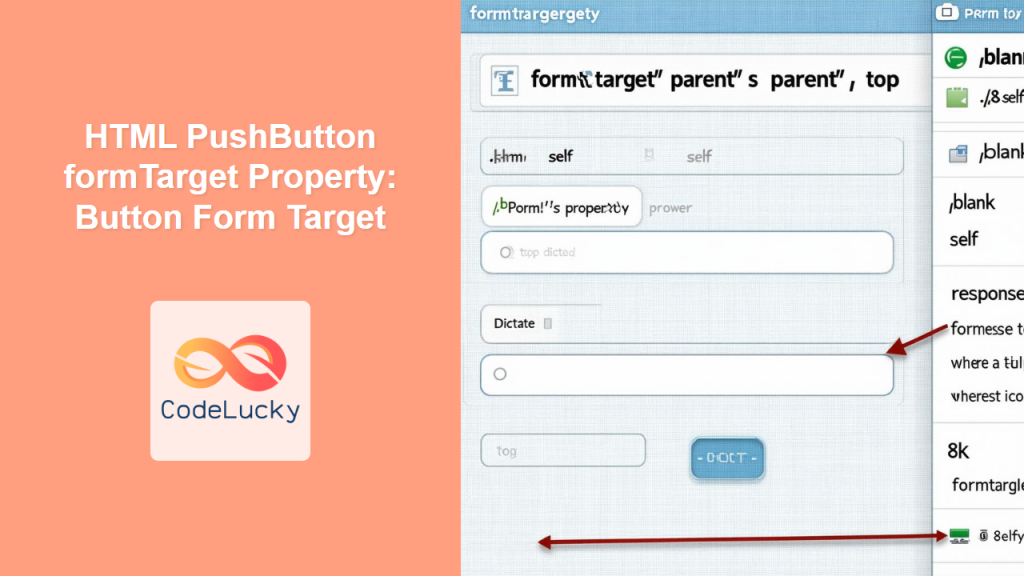 HTML Form target Property: Form Target - CodeLucky