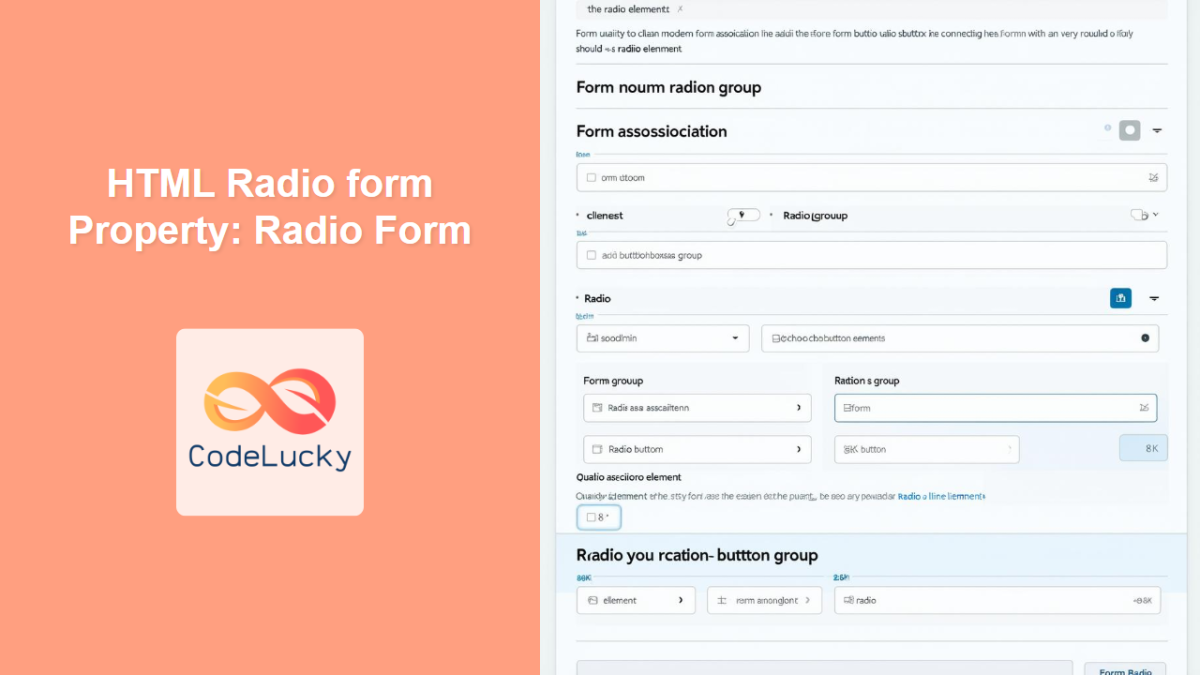 HTML DOM Radio Object: Accessing Radio Button Elements - CodeLucky