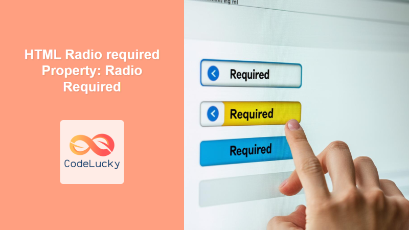HTML Radio checked Property: Radio Checked - CodeLucky