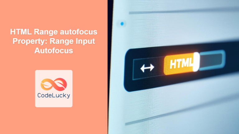 Html Text Autofocus Property Text Input Autofocus Codelucky 7584