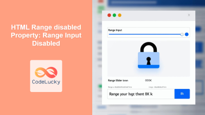 HTML Text disabled Property: Text Input Disabled - CodeLucky