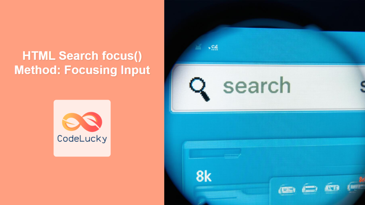 HTML Search type Property: Search Input Type - CodeLucky