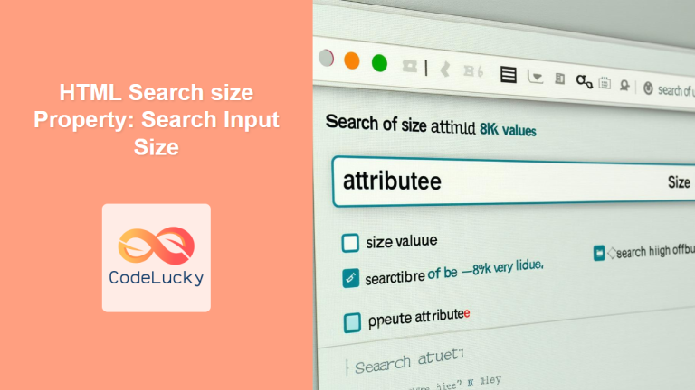 HTML Search autocomplete Property: Search Input Autocomplete - CodeLucky