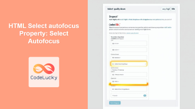 CSS Style userSelect Property: CSS User Select - CodeLucky