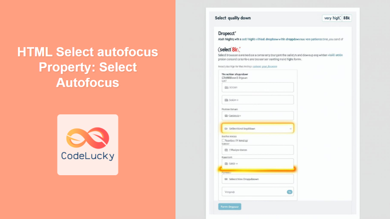 HTML Text autofocus Property: Text Input Autofocus - CodeLucky