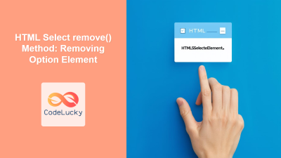 HTML Select Options Collection: Accessing Option Elements - CodeLucky