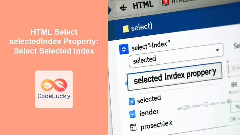 Html Option Text Property Mastering Option Text In Select Elements Codelucky