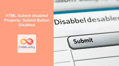 HTML Checkbox disabled Property: Checkbox Disabled - CodeLucky
