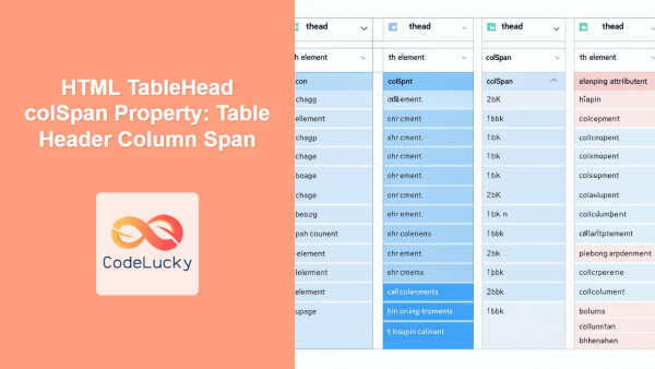 HTML TableData rowSpan Property: Table Data Row Span - CodeLucky