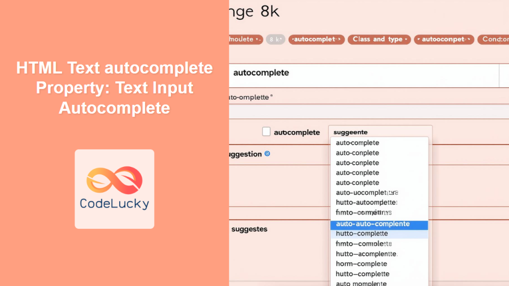 Html Search Autocomplete Property Search Input Autocomplete Codelucky