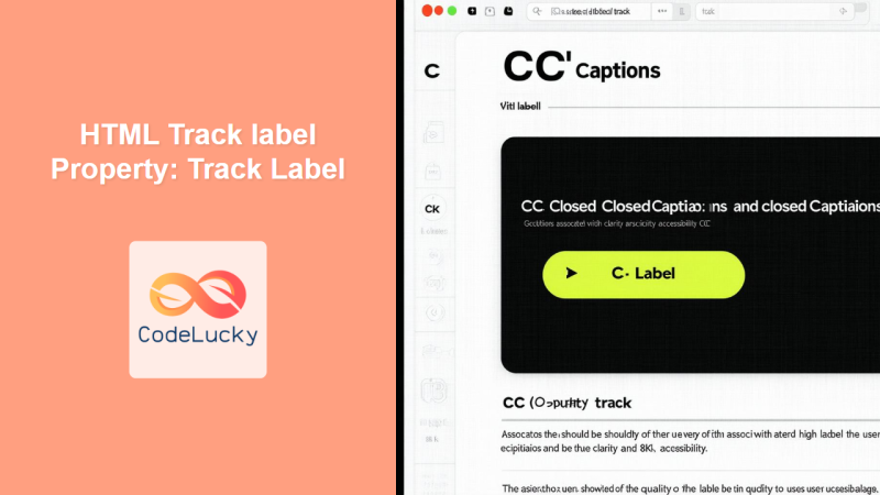 HTML Track label Property: Track Label - CodeLucky