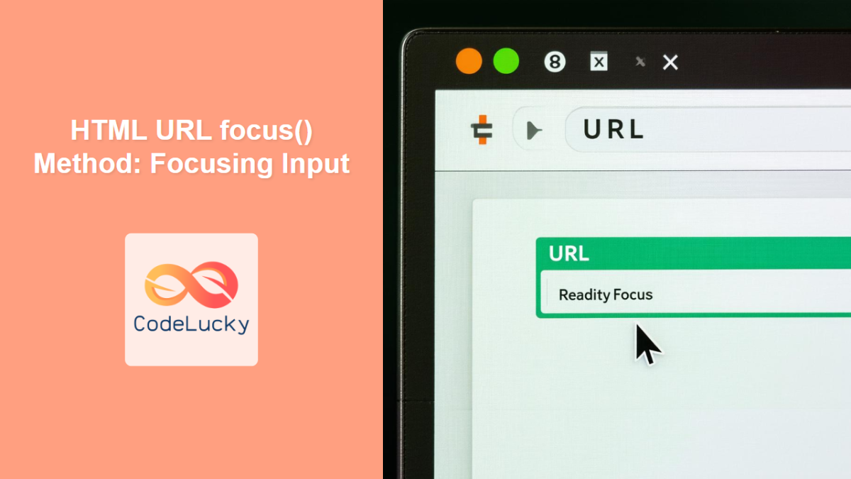HTML Element focus() Method: Focusing Element - CodeLucky