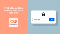 HTML Text readOnly Property: Text Input Read-Only - CodeLucky