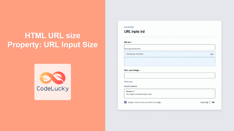 HTML Text size Property: Text Input Size - CodeLucky