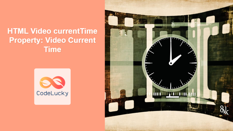 HTML Video src Property: Video Source - CodeLucky