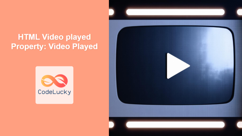 HTML Video autoplay Property: Video Autoplay - CodeLucky