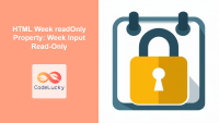 HTML Text readOnly Property: Text Input Read-Only - CodeLucky