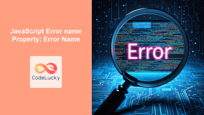 JavaScript try...catch Statement: Error Handling - CodeLucky