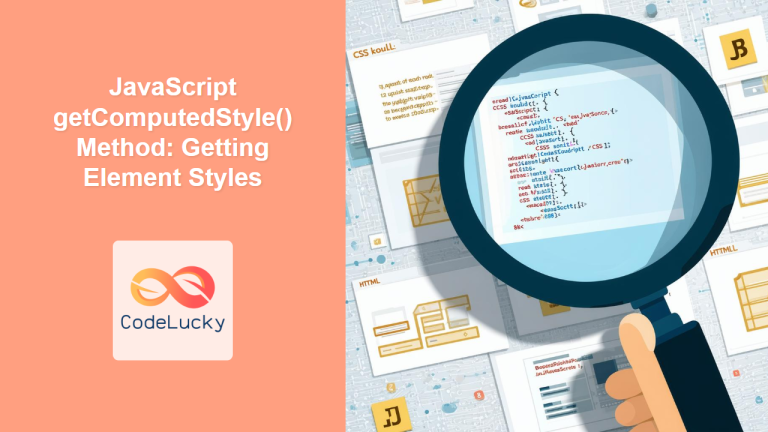 HTML DOM Style Object: Accessing Style Elements - CodeLucky