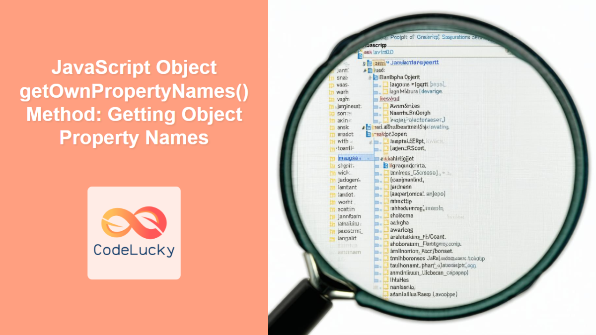 JavaScript Object keys() Method: Getting Object Keys - CodeLucky